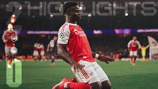 Highlights Arsenal Vs Olympiacos 2 0 Martinelli And Saka Score To ...