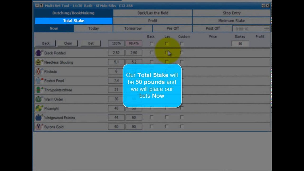 6 Multi Bet Tool Youtube