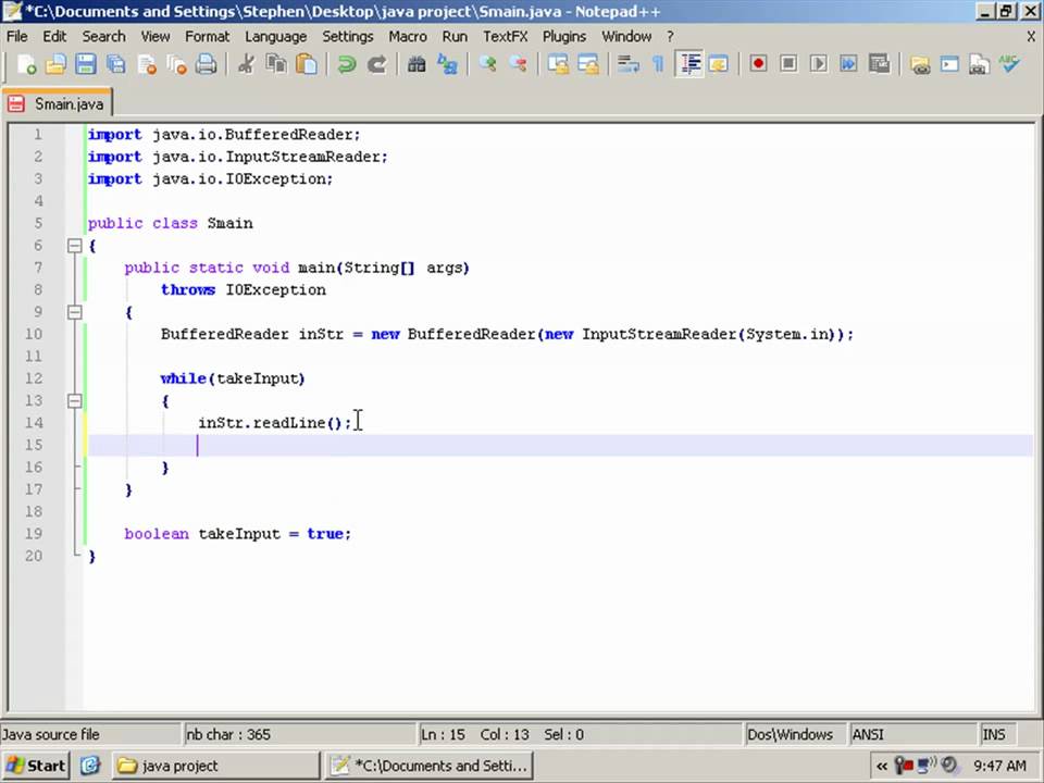 Handling User Input Java At Vincent Flora Blog