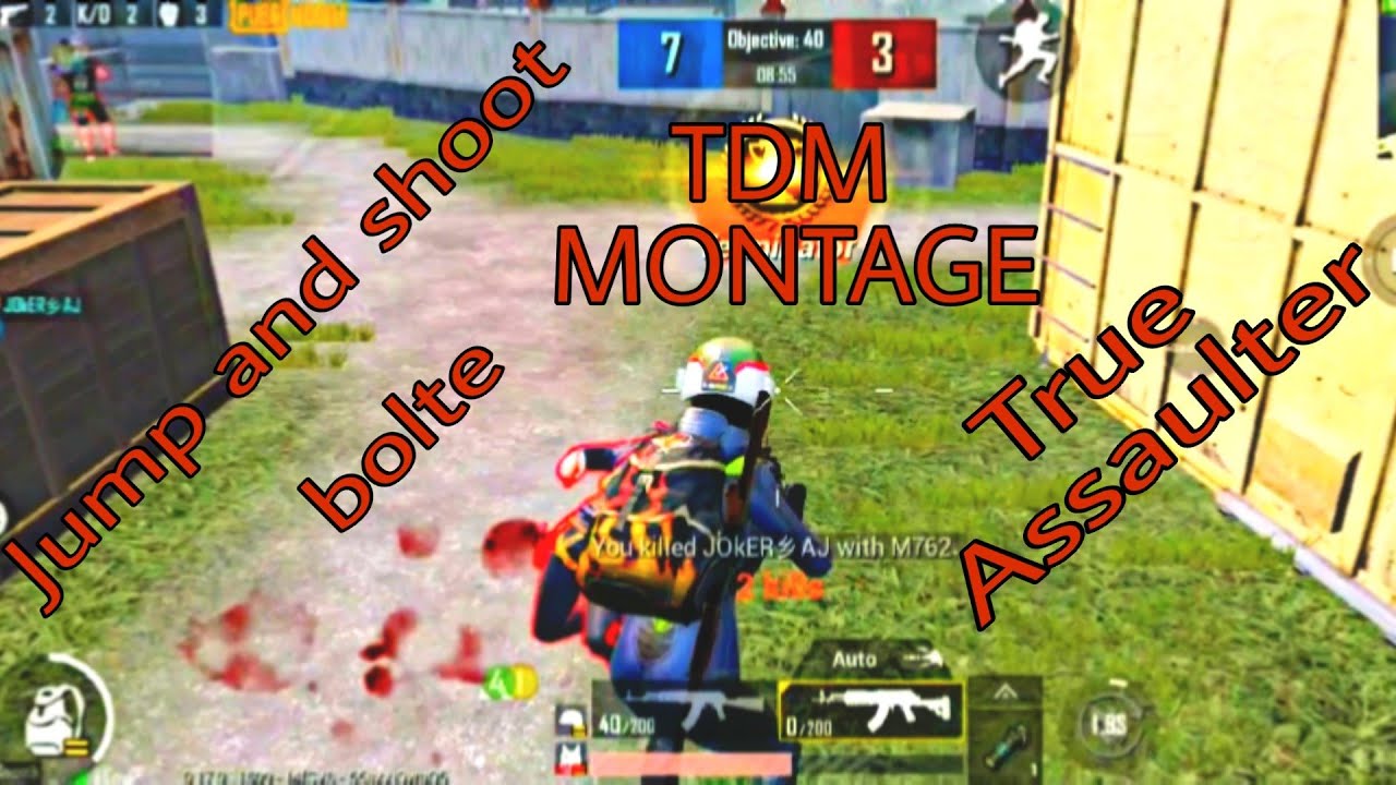 Pubg Mobile Tdm Montage 2 Low End Device Vivo Z1x Gameplay Youtube