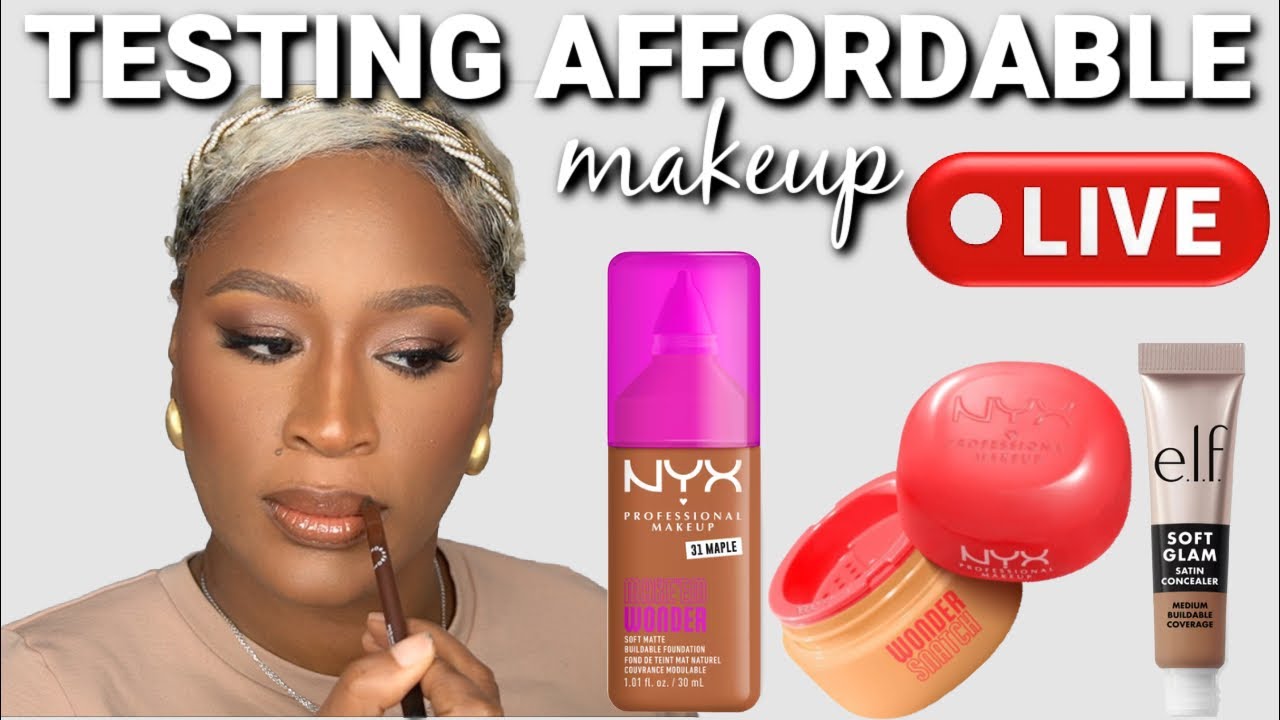 Affordable Makeup Tutorial Live Ariell Ash Youtube