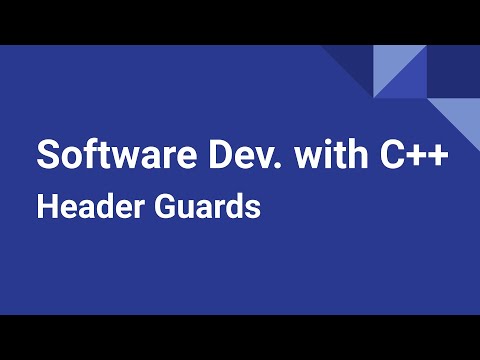 Software Development With C Header Guards Youtube