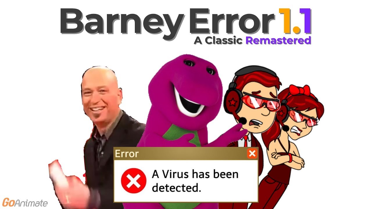 Barney Error 6 Clubsbatman