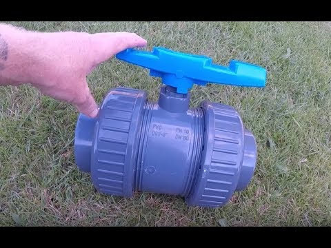 Koi How To Double Union Ball Valve Installation Tip Youtube
