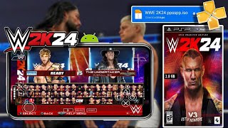 Wwe 2k24 For Ppsspp Android How To Download Setup Guide On Mobile 2024 ...