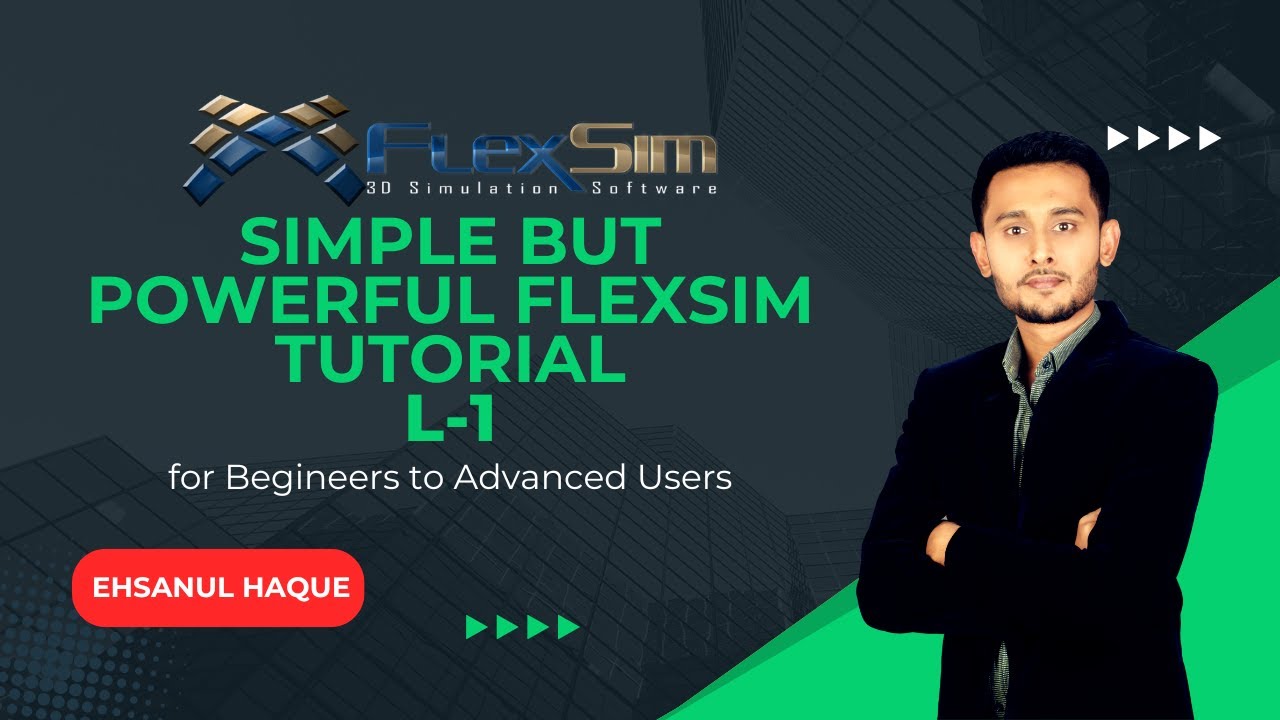 Introduction To Flexsim Simulation With A Simple Example Flexsim