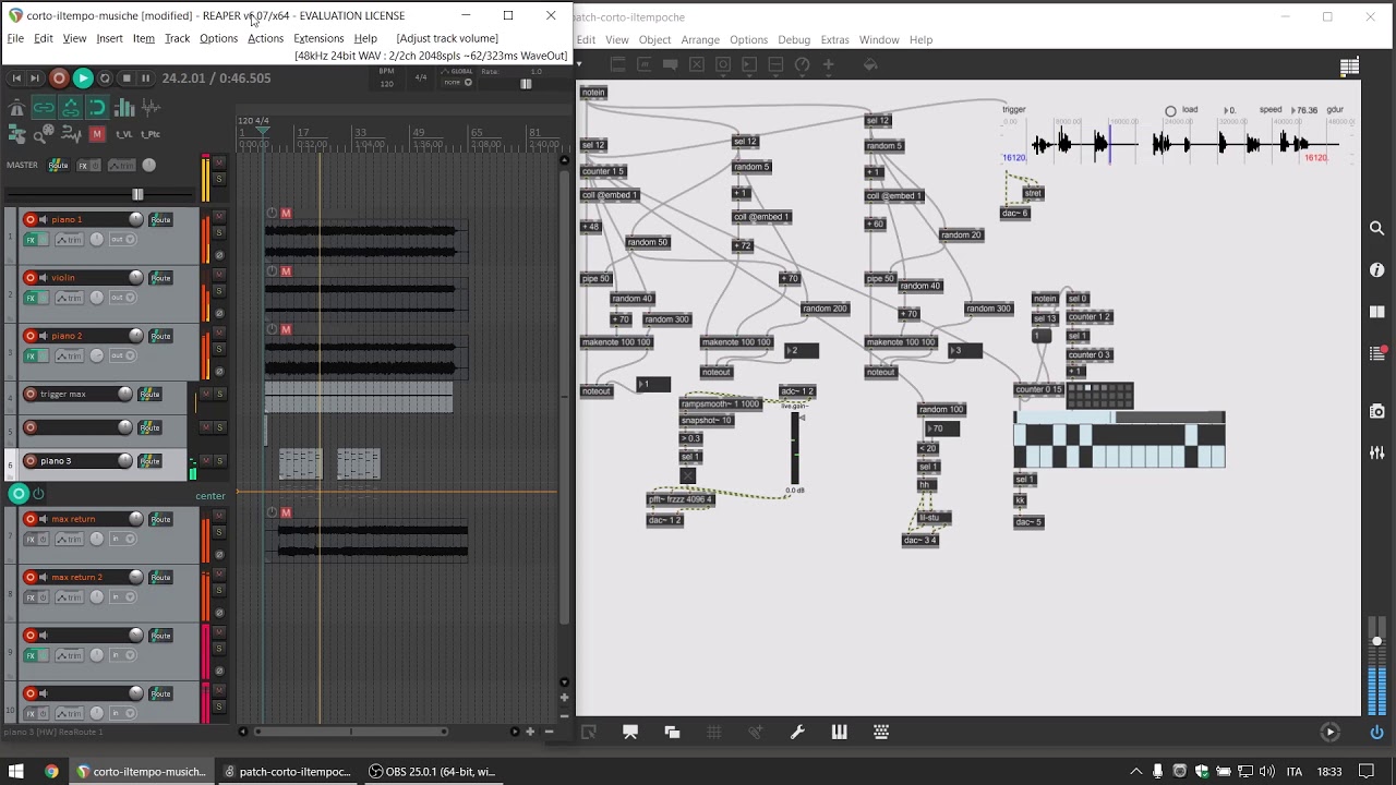 Generative Patch W Maxmsp Youtube