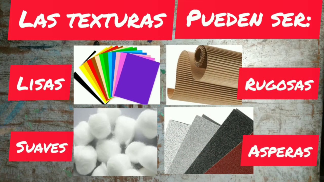 Tipos De Texturas Para Niños Ejemplos Udoe