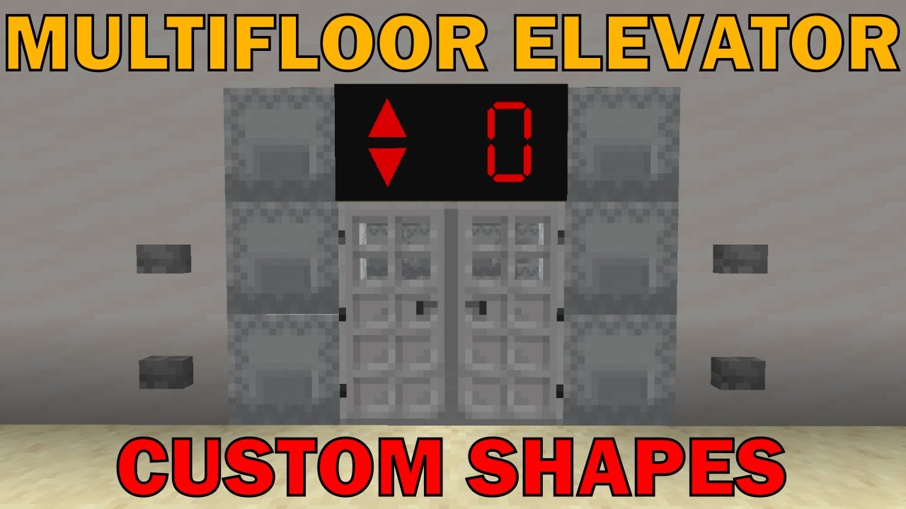 Minecraft 1 19 1 20 Piston Elevators Tutorial Easy Realistic And
