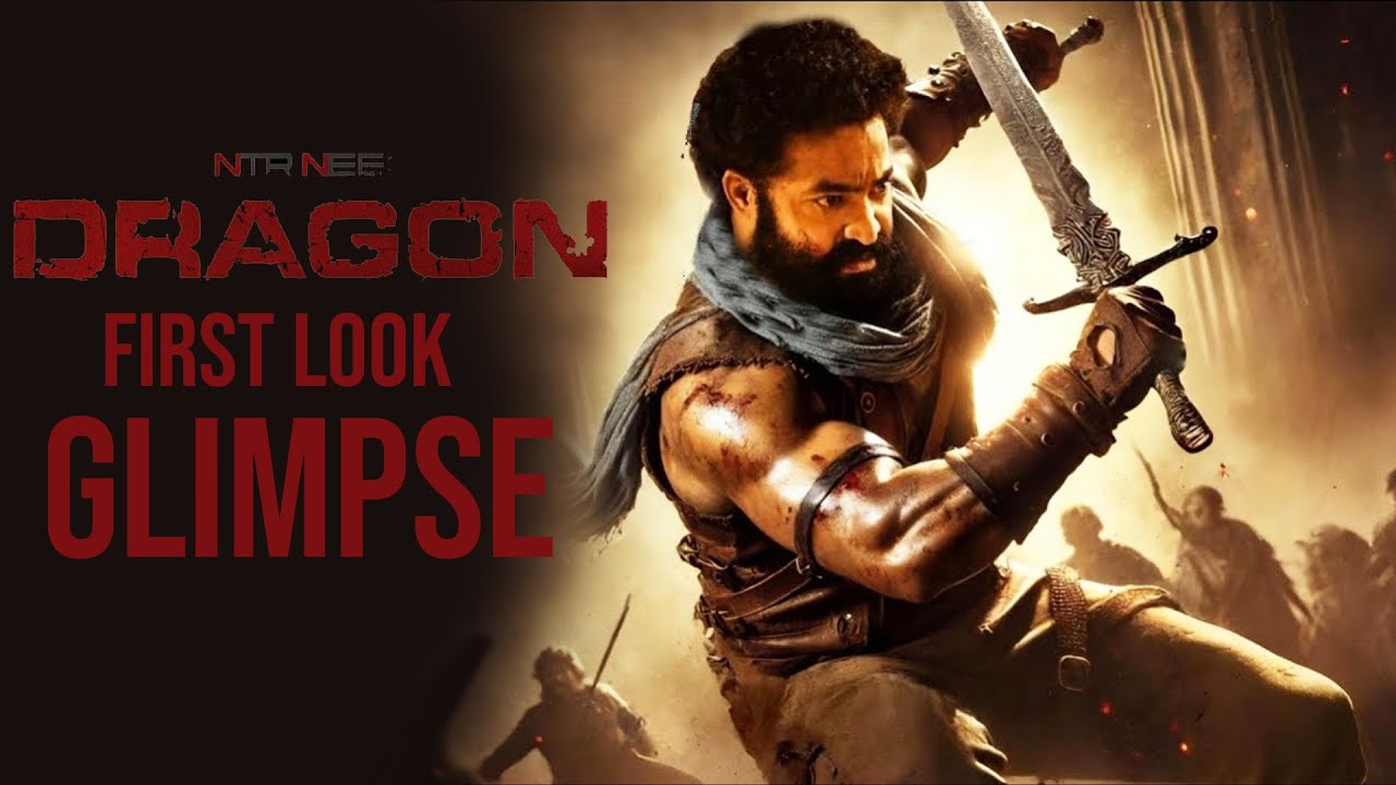 Ntrneel Dragon First Look Glimpse Ntr Prashanth Neel Ravi Basrur