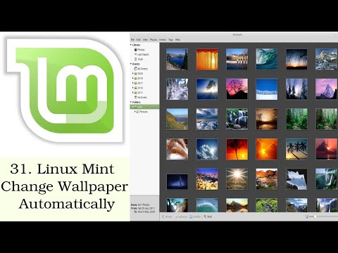 Linux Mint 19 How To Change Wallpaper Automatically Youtube