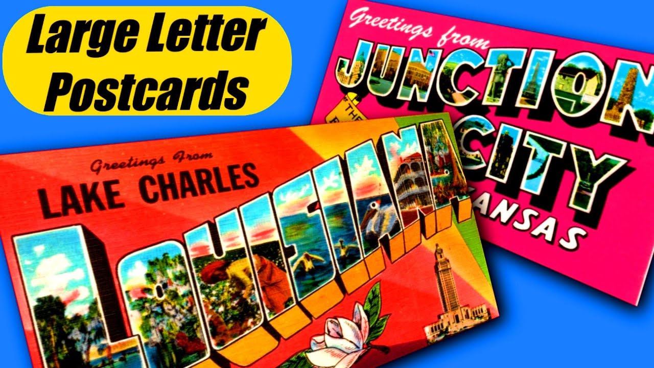 They Used All Caps On These Postcards Youtube