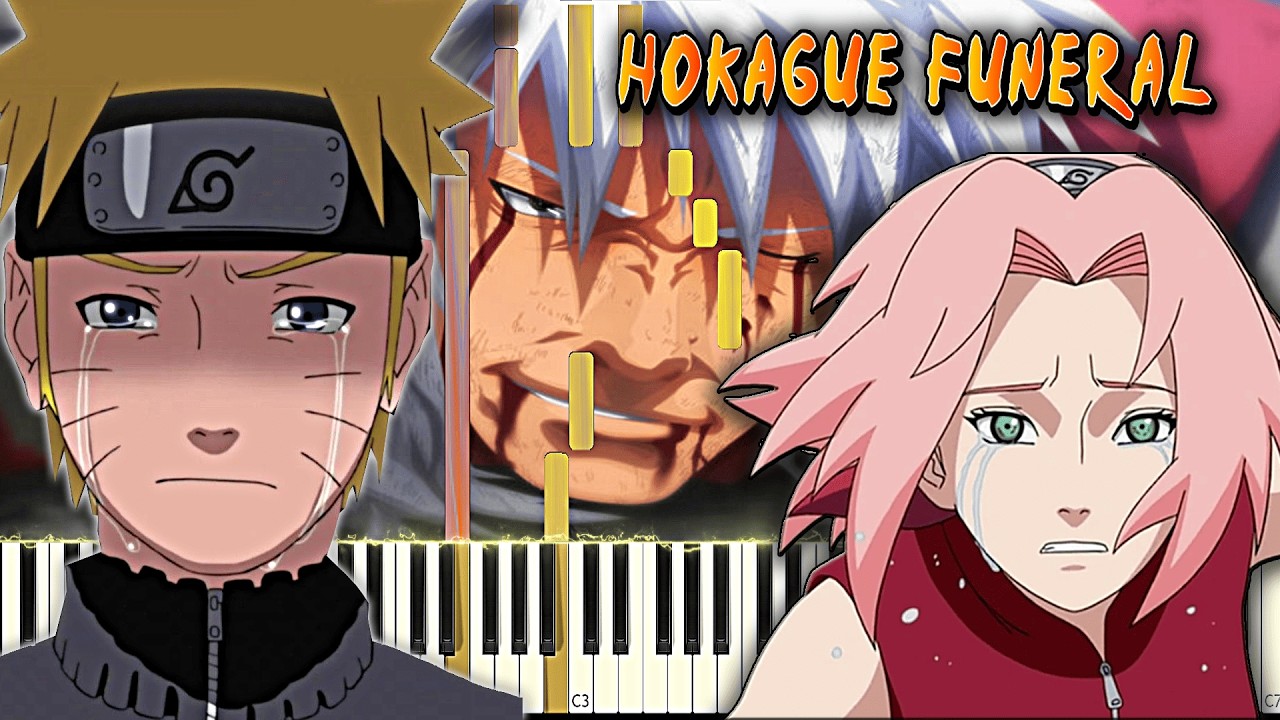 Naruto Ost Hokage Funeral Grief Sorrow Youtube