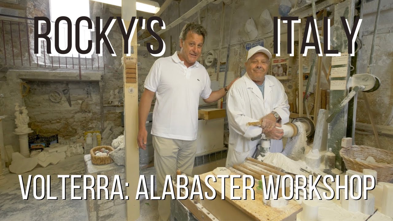 Rocky S Italy Volterra Alabaster Workshop Youtube