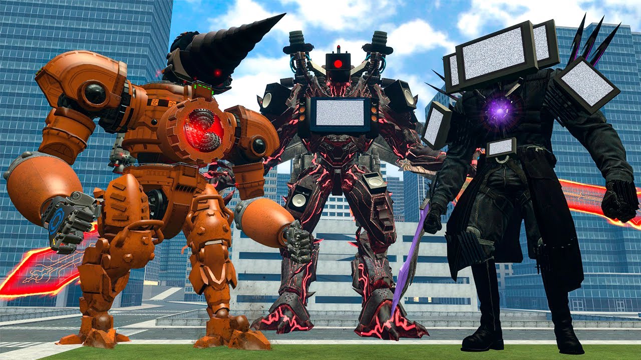 Which Titan Is The Strongest In Garry S Mod Titan Tv Man Titan Drill