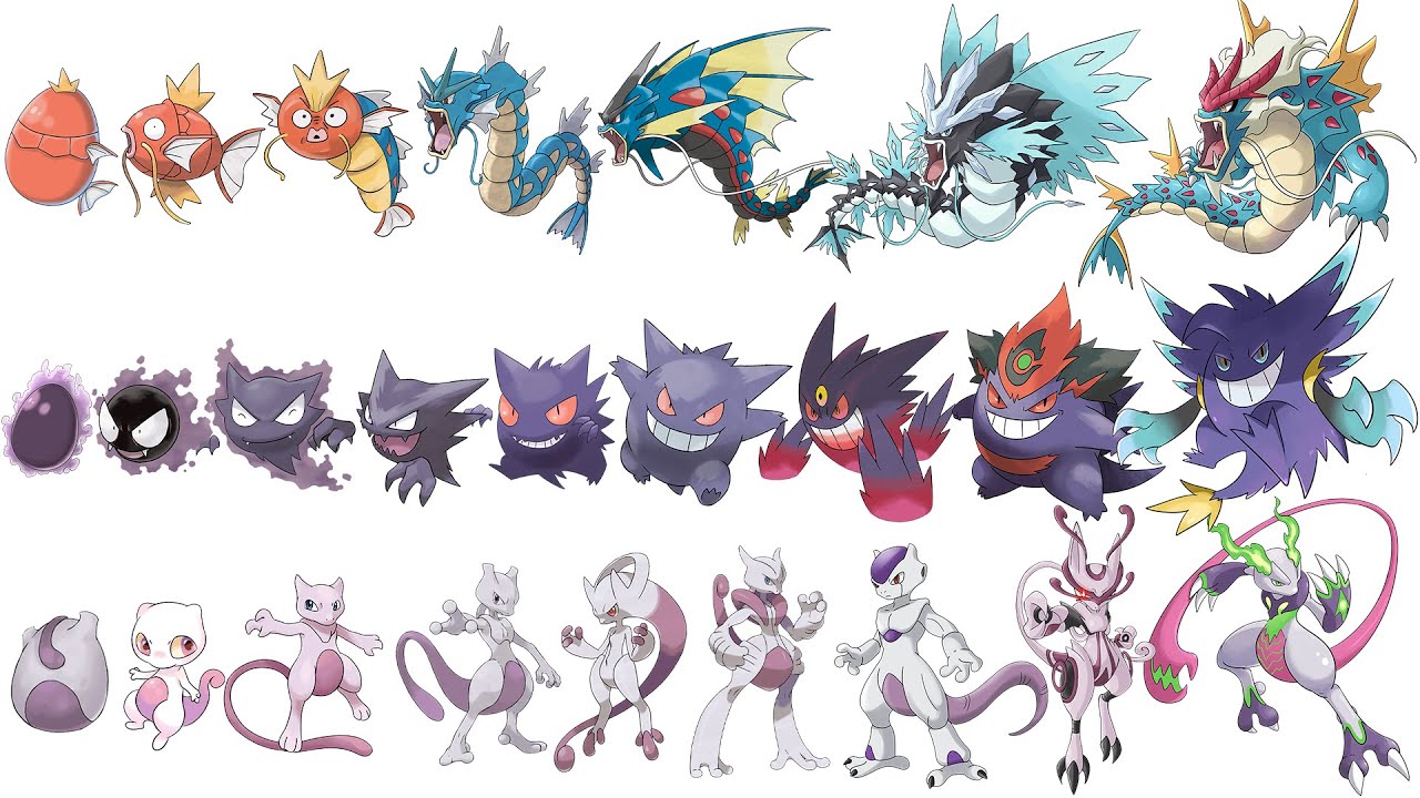 All Pokemon Mega Evolutions