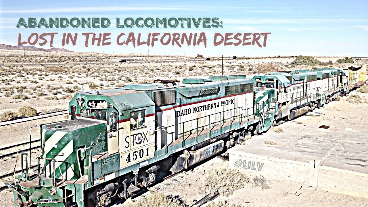 Abandoned Locomotives Decaying In The California Desert Youtube