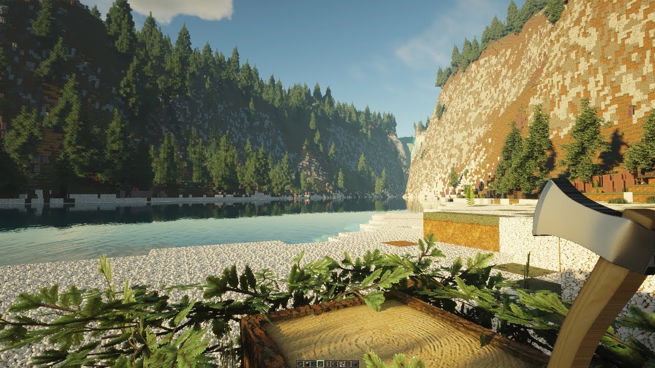 Minecraft 2020 Ultra Realistic Graphics Comparison Realistic