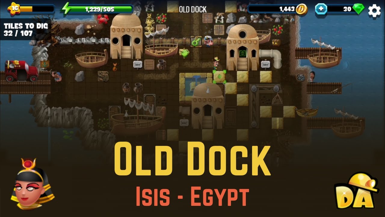 Old Dock 5 Isis Diggy S Adventure Youtube
