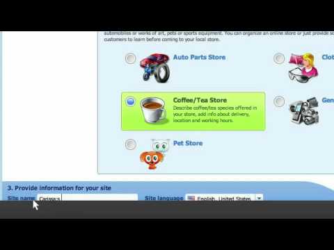 Web Presence Builder Getting Started Part 1 3 Youtube