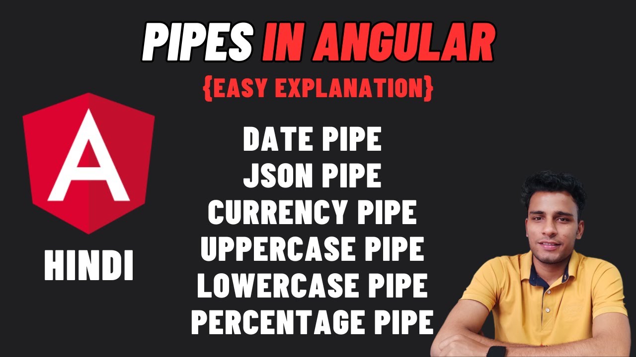 Angular Pipes Built In Pipes In Angular Angular Tutorial In Hindi