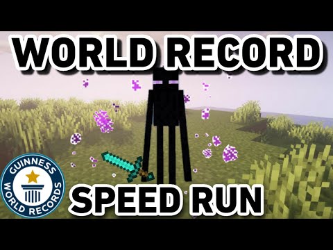 World Record Minecraft Speedrun Youtube