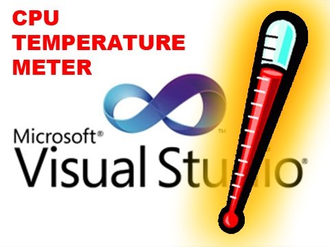 Visual Basic Net Cpu Temperature Meter Youtube