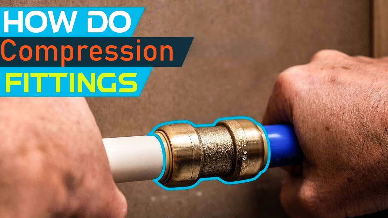 How To Install A Compression Fitting On A Water Line