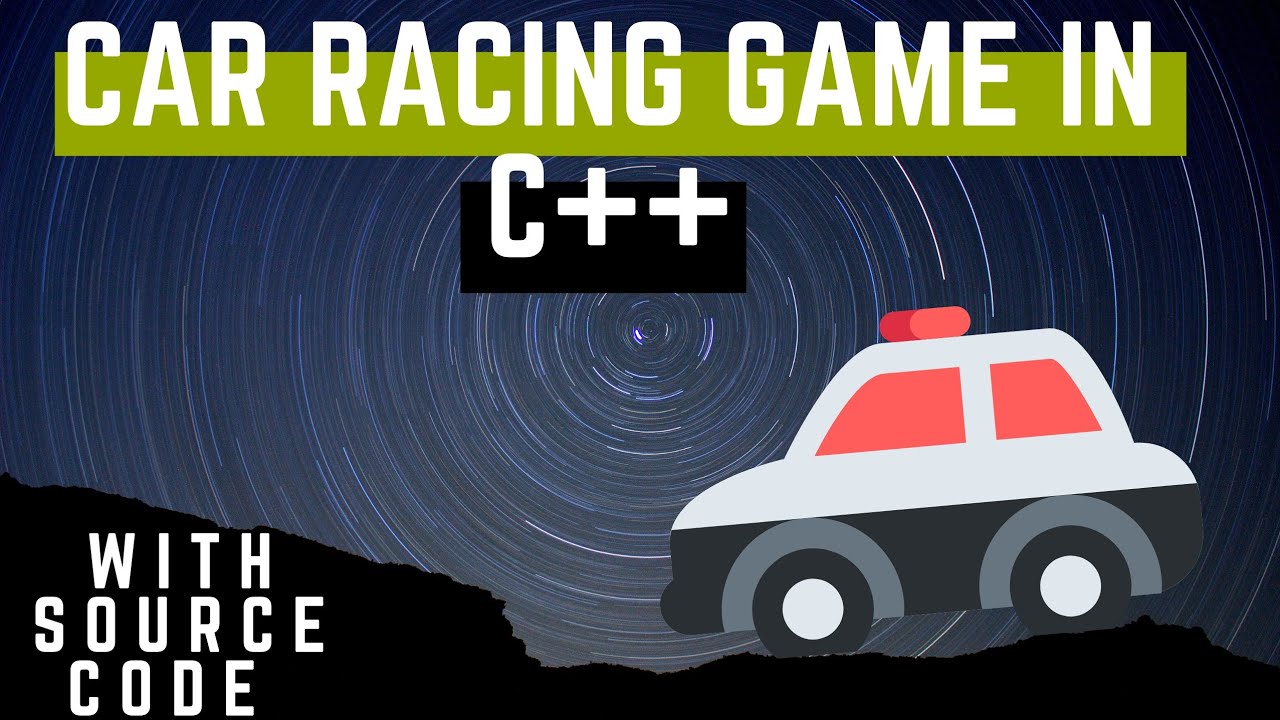 Car Racing Game In C C Programming With Source Code Youtube