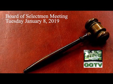 Board Of Selectmen 1 8 19 Youtube