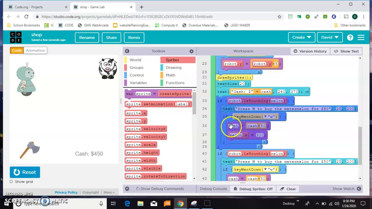 How To Make Sprites In Game Lab Code Org Design Talk