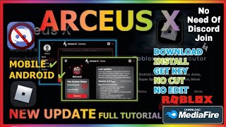 Roblox Arceus X Mod Menu Without Discord Join Media Fire Link Lastest ...