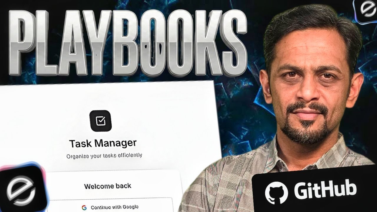 How To Use Emergent Ai Playbooks Save Code To Github Youtube