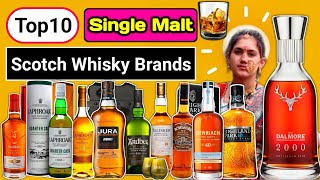 Top10 Single Malt Scotch Whisky Brands Name List With Country Origin ...
