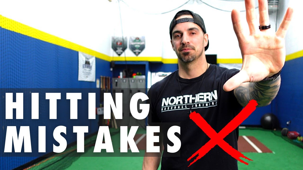 Top 5 Hitting Mistakes Baseball Hitting Tips Youtube