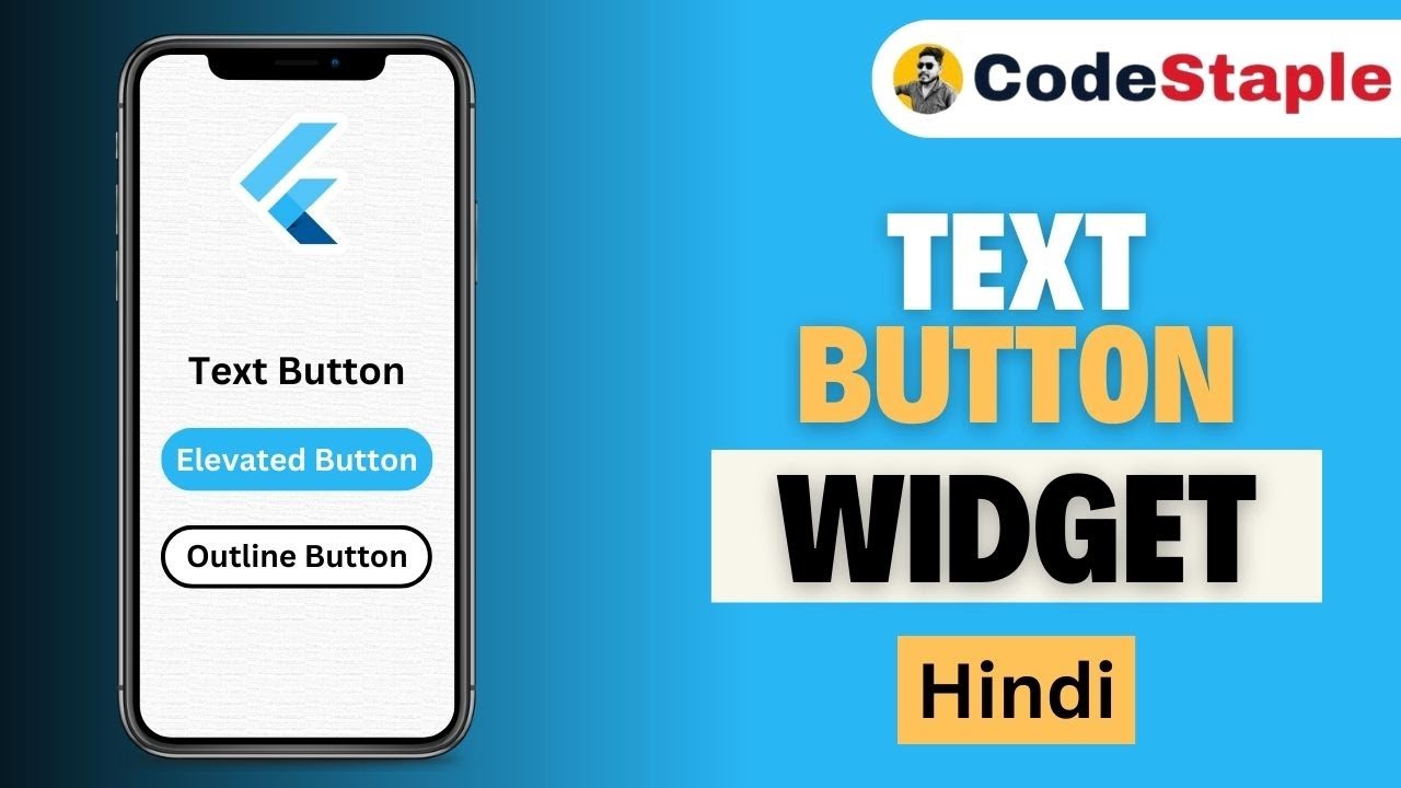 Textbutton Widget In Flutter Flutter Tutorials 5 Youtube