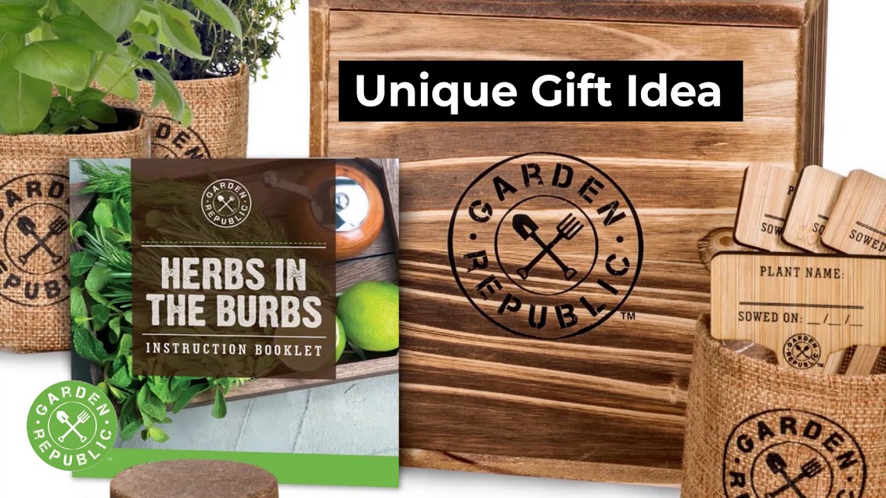 Indoor Culinary Herb Garden Kit