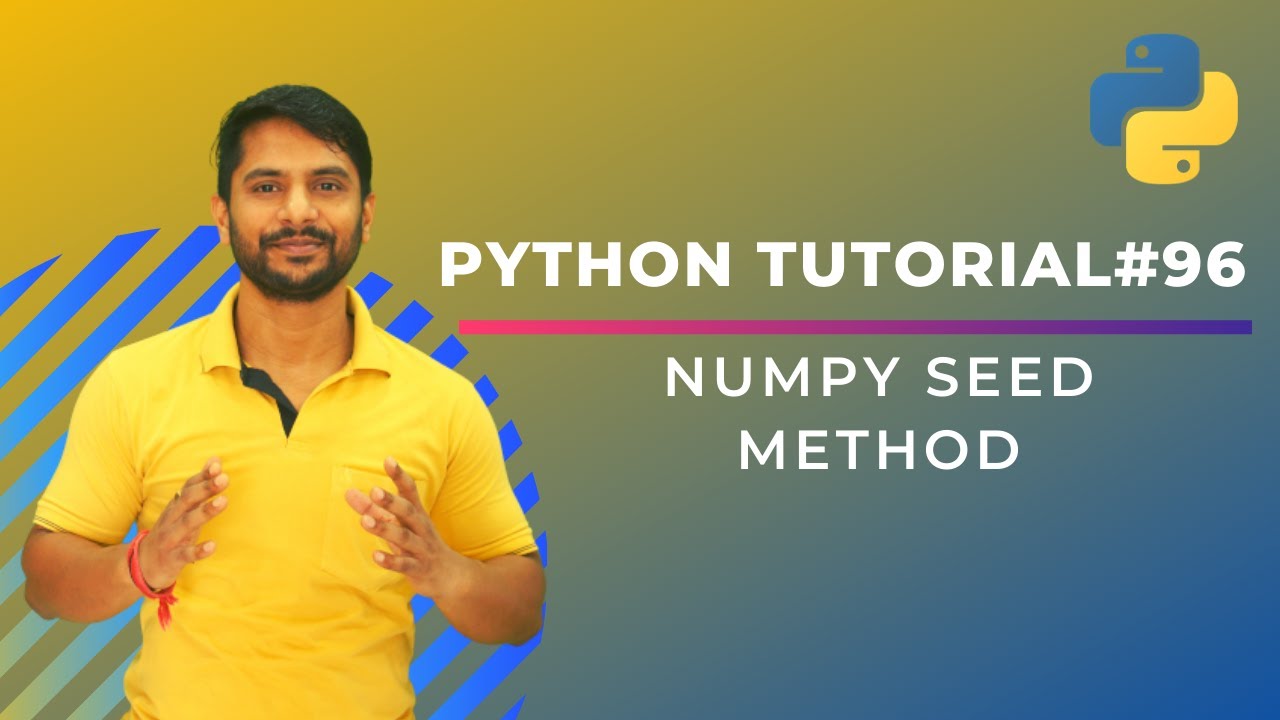 Seed Function In Python Numpy In Hindi Youtube