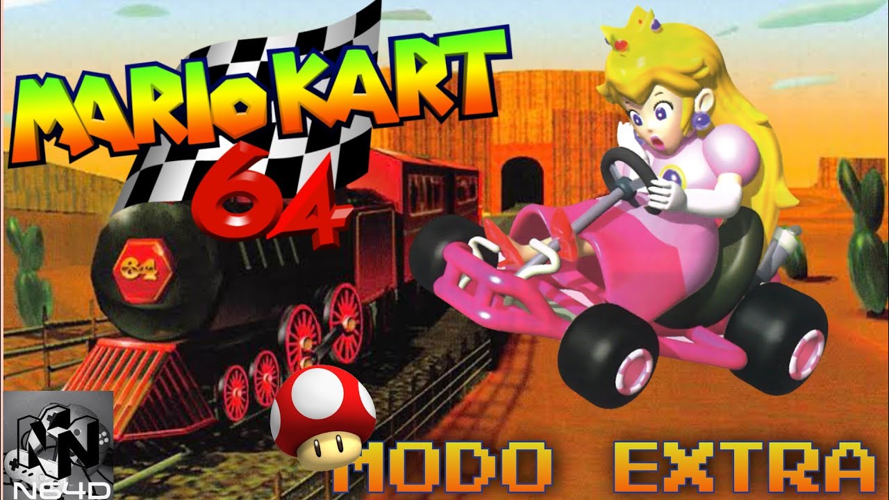 Mario Kart 64 Con Peach Youtube