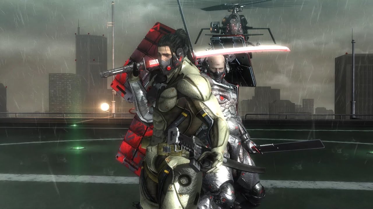 Metal Gear Rising Revengeance Raiden Vs Sundowner Sam Youtube