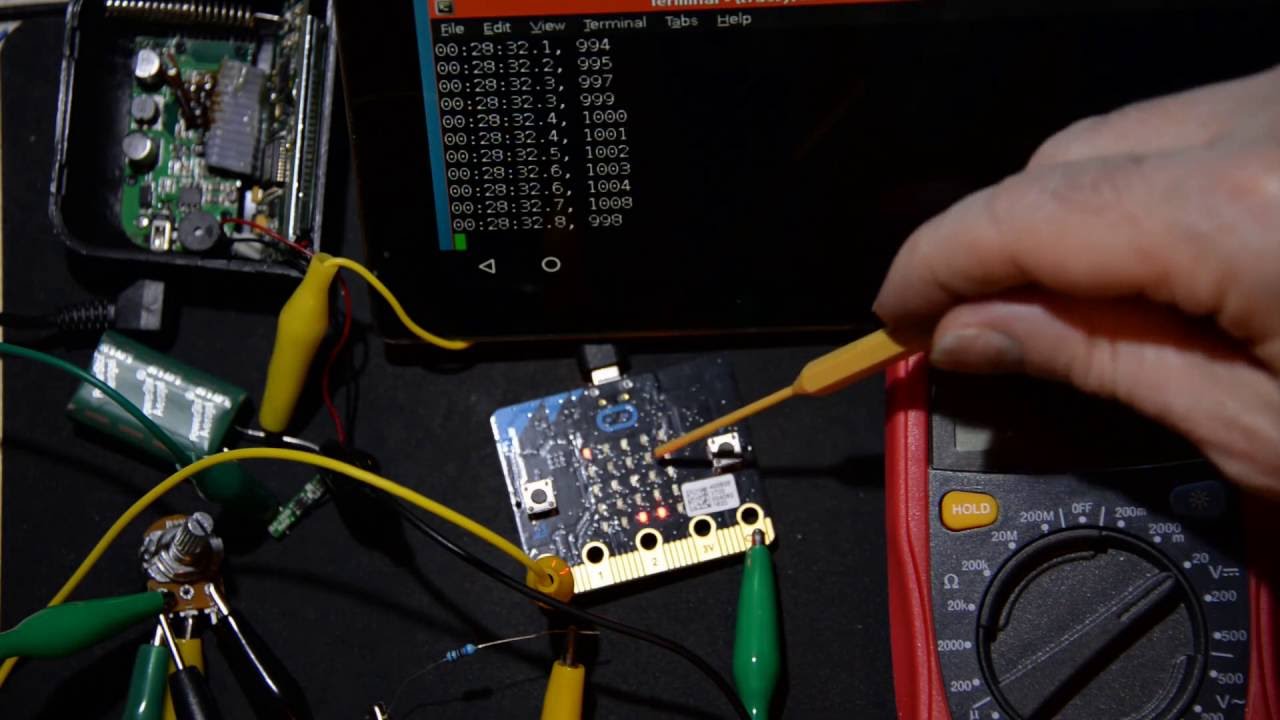 Data Logging With The Microbit Youtube