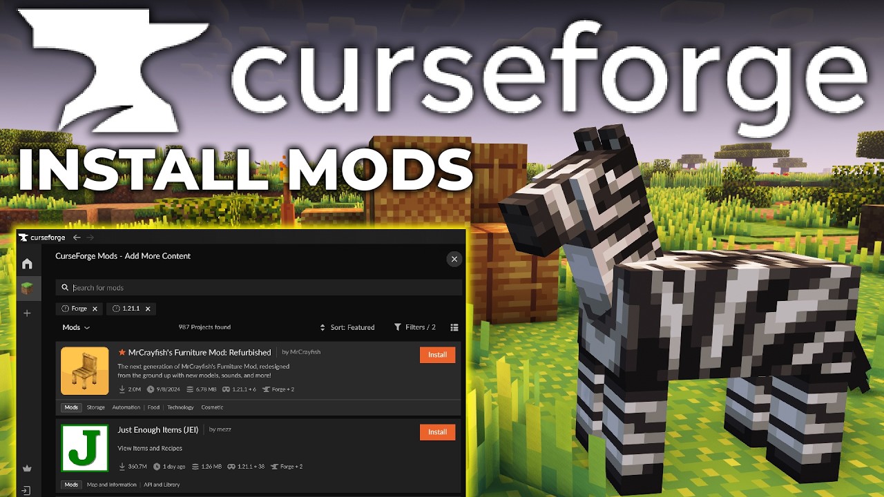 Overview Missing Things Mods Projects Minecraft