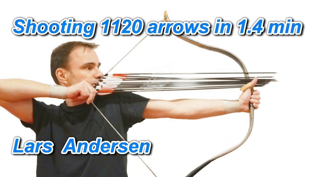 Shooting 1120 Arrows In 1 4 Min Youtube