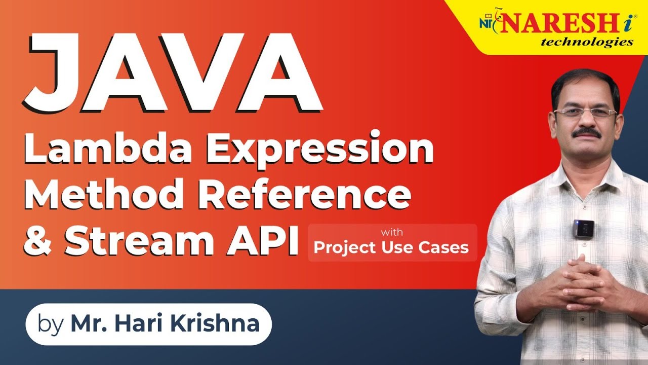 Day 1 Java Lambda Expression Method Reference Stream Api With