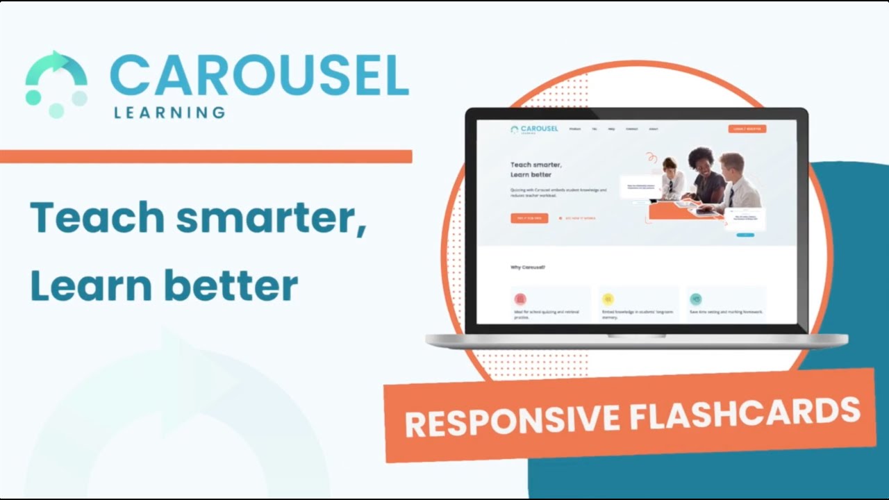 Responsive Flashcards Carousel Learning Youtube