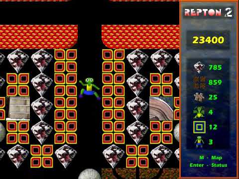 Repton 2 Shrine 16 18 Level 19 Youtube