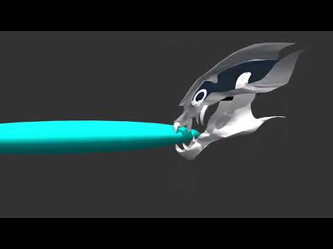 Gaster Blaster Test 3d Animation Youtube