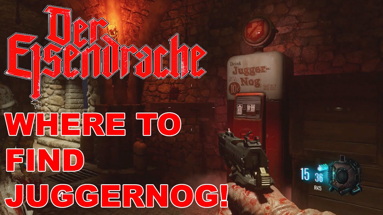 Der Eisendrache Where To Find Juggernog Youtube