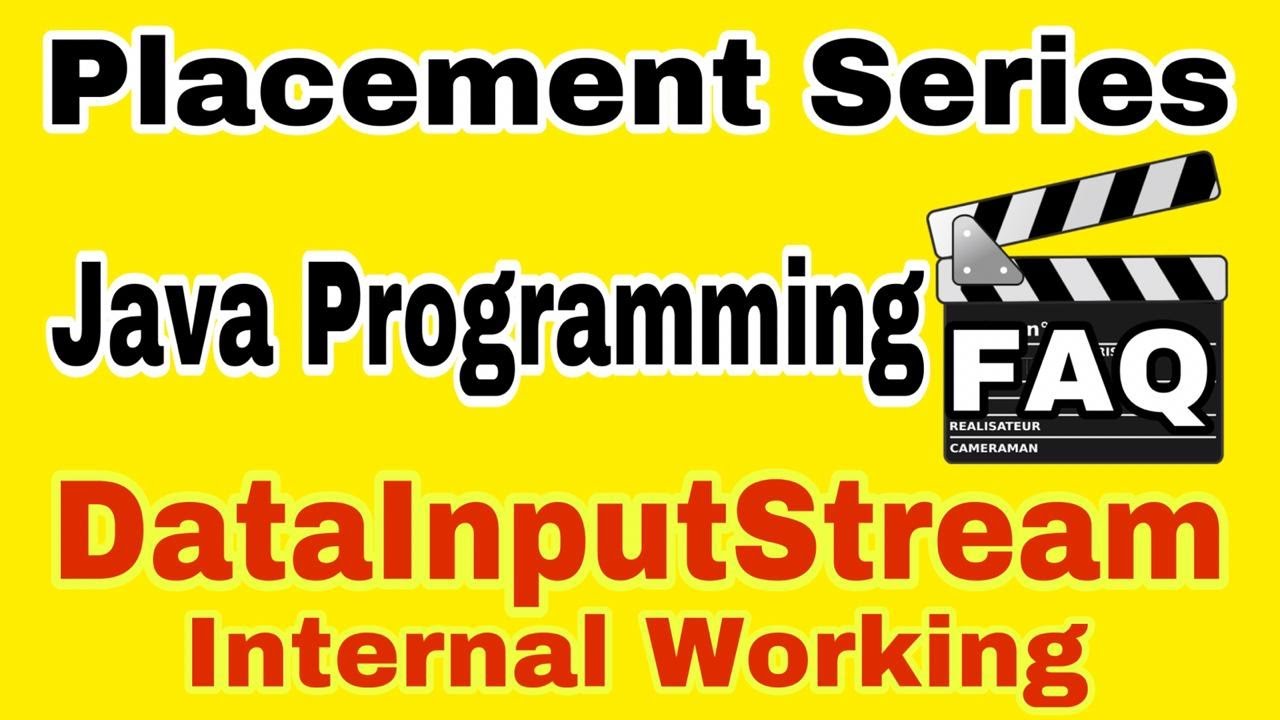 Datainputstream Interview Questions Java Programming Youtube