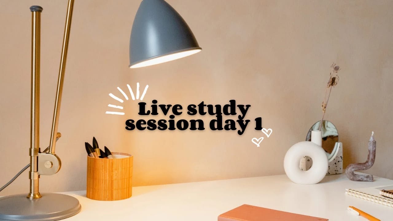 Day 1 Live Study Session Youtube